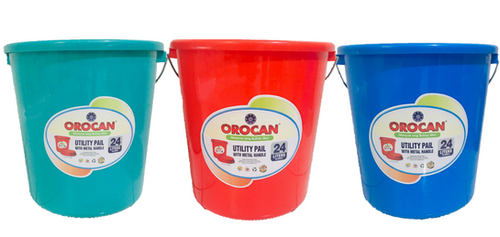Orocan Plastic Pail, 24 liters | Cleaning Supplies