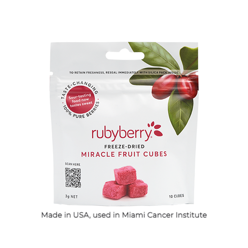 1 Pack of 10 Miracle Fruit Cubes Includes Parcel Post (with Tracking)