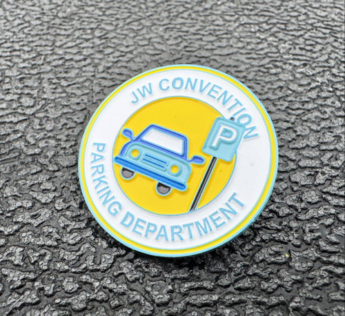 8- JW Convention Parking Department Lapel Pins | JWSTUFFORG