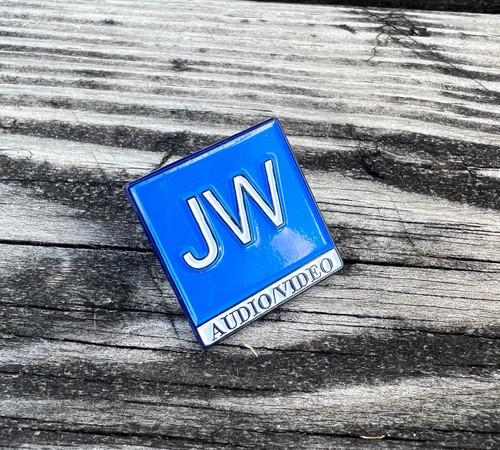 1- JW Audio/Video Lapel Pin | JWSTUFFORG