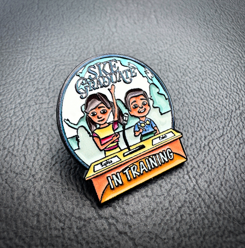 35 Count "SKE Graduate in Training" Lapel Pins | JWSTUFFORG