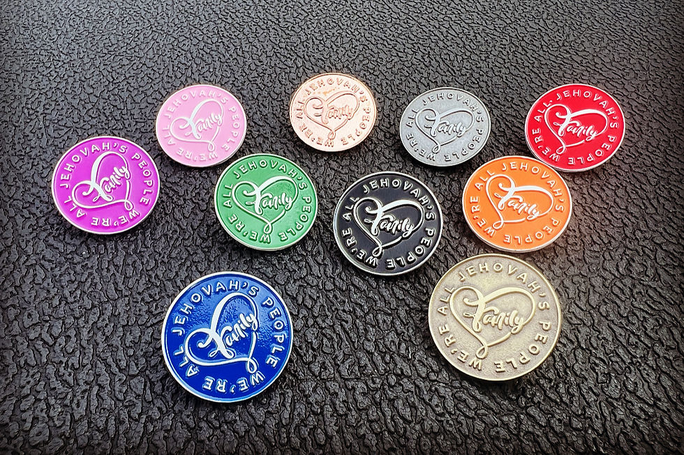 2- Family Lapel Pins | JWSTUFFORG