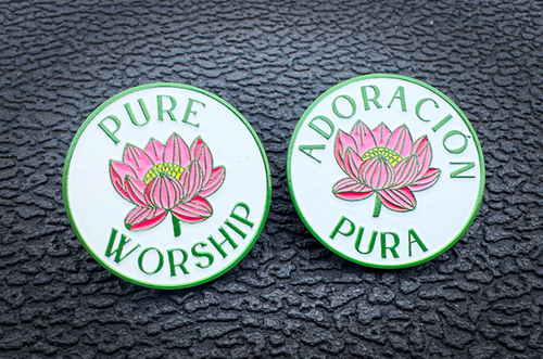 4- Pure Worship Lapel Pins | JWSTUFFORG