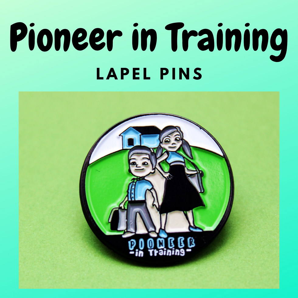 10 Count Pioneer in Training Lapel Pin. | JWSTUFFORG