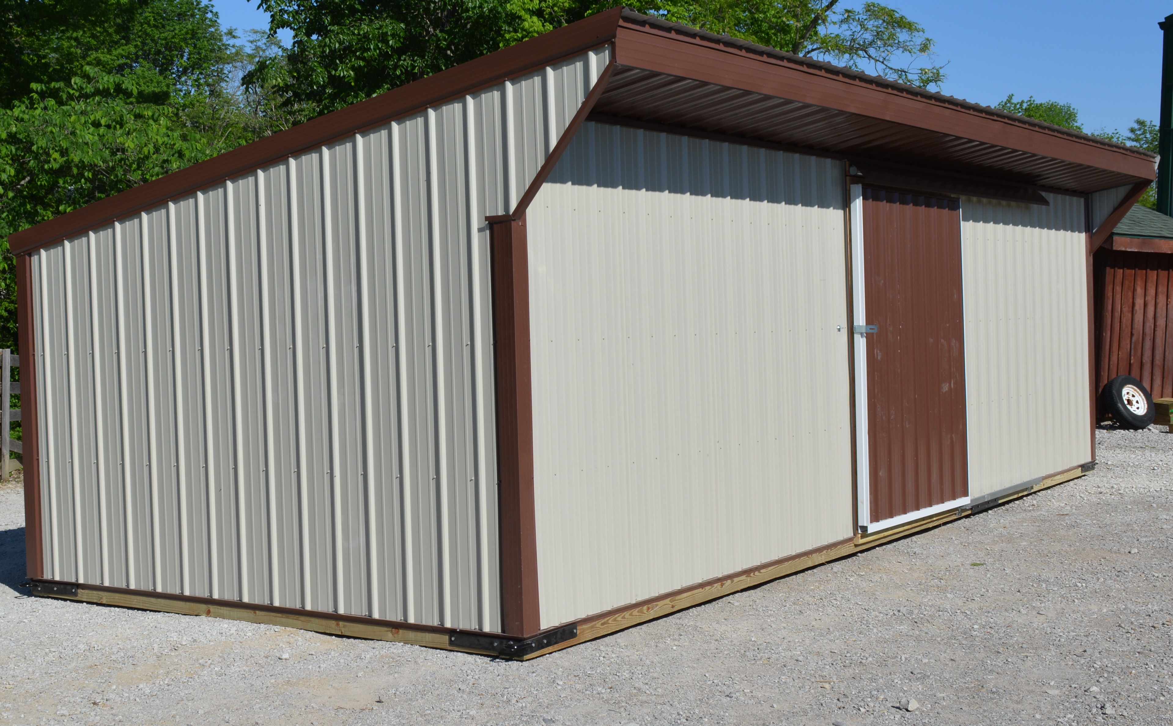 2 stall horse barns