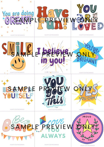 September Lunch Box Notes | Heart Centred Minds