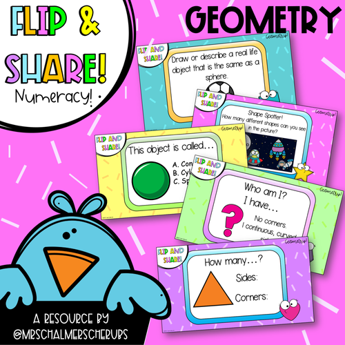 Flip and Share: Geometry! PowerPoint Slides | Mrs Chalmers' Cherub