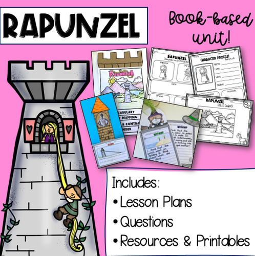 Rapunzel Book-Based Unit & Activities Australian Curriculum ...