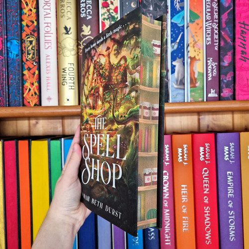 The Spellshop | Kingdom Book Designs l Custom Sprayed Edges