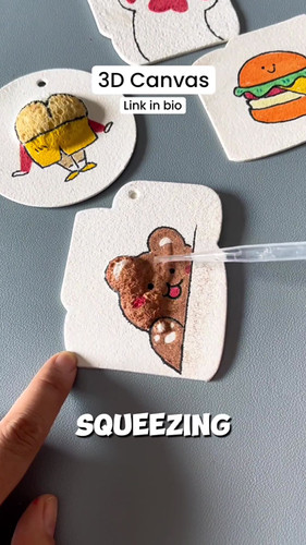 3D Squeezing Drawing Canvas Set (10 pcs) | 235 Studio HK