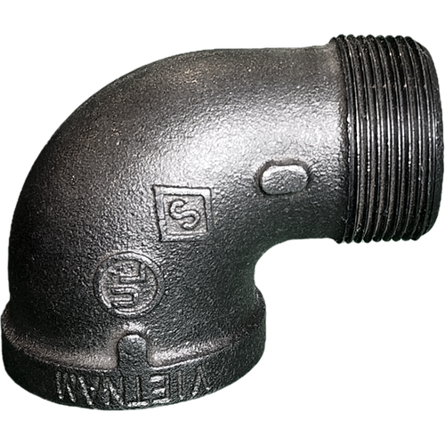 Malleable black Iron Street Ell 90, 150# | FTSR