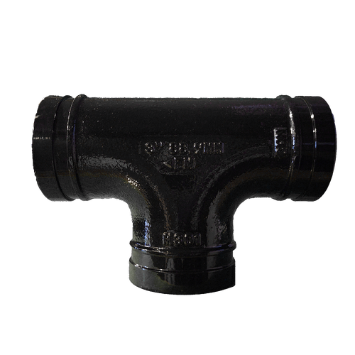Tee, Grooved Fitting, Ductile Iron | FTSR