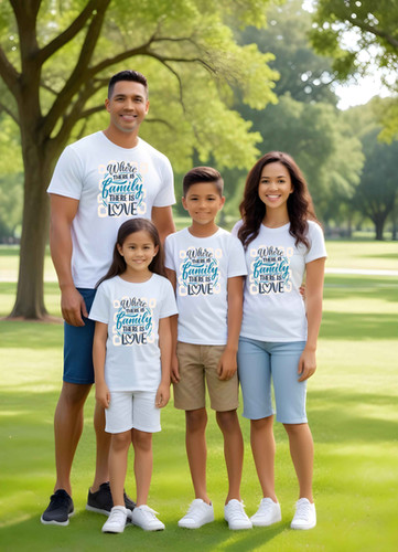 Celebrate Togetherness with Matching Family T-Shirts. | 99tshirt.in