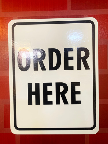 Order Here Sign | affordablesignscomau