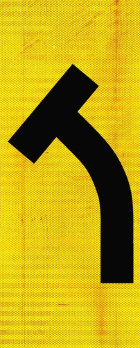 Left Turn Lane Closed 300X600Mm Class 1 Reflective | affordablesignscomau