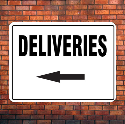 Deliveries Sign | affordablesignscomau
