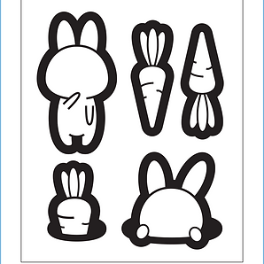 File Formating | Sticker Bunnies