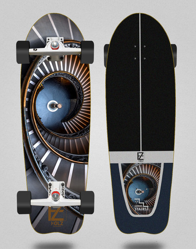 Holz surfskate SGI trucks - Stairs Khalifa 31 fish | Lord of brands