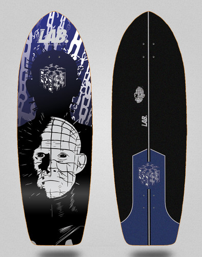 Lab surfskate deck - Pinhead 31 fat tail | Lord of brands
