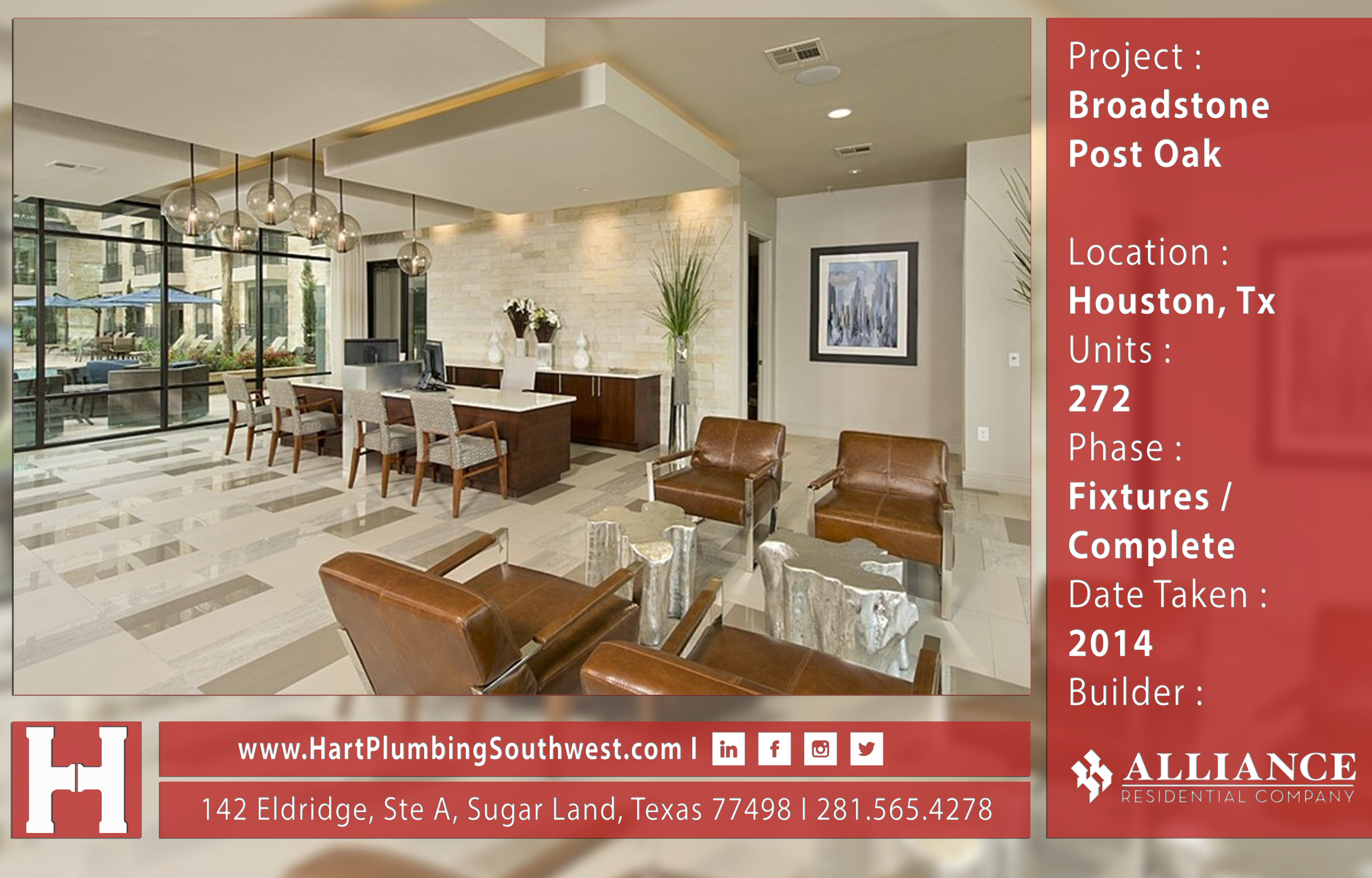Broadstone Post Oak - Hart Plumbing Southwest