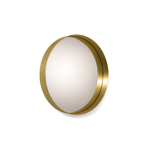 ClassiCon "Cypris Mirror" round natural brass/crystal glass | IL DESIGN ...