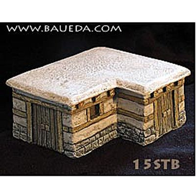 15mm Small Enclosed Stable | model-army.com