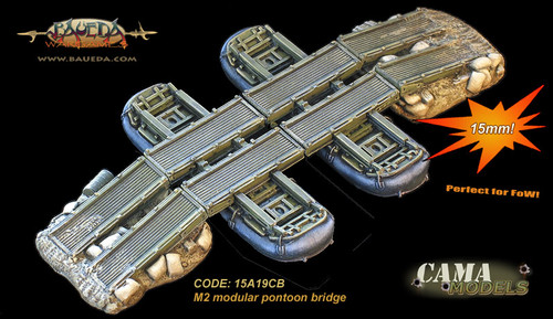 15mm M2 modular pontoon bridge (US) 15A19CB | model-army.com