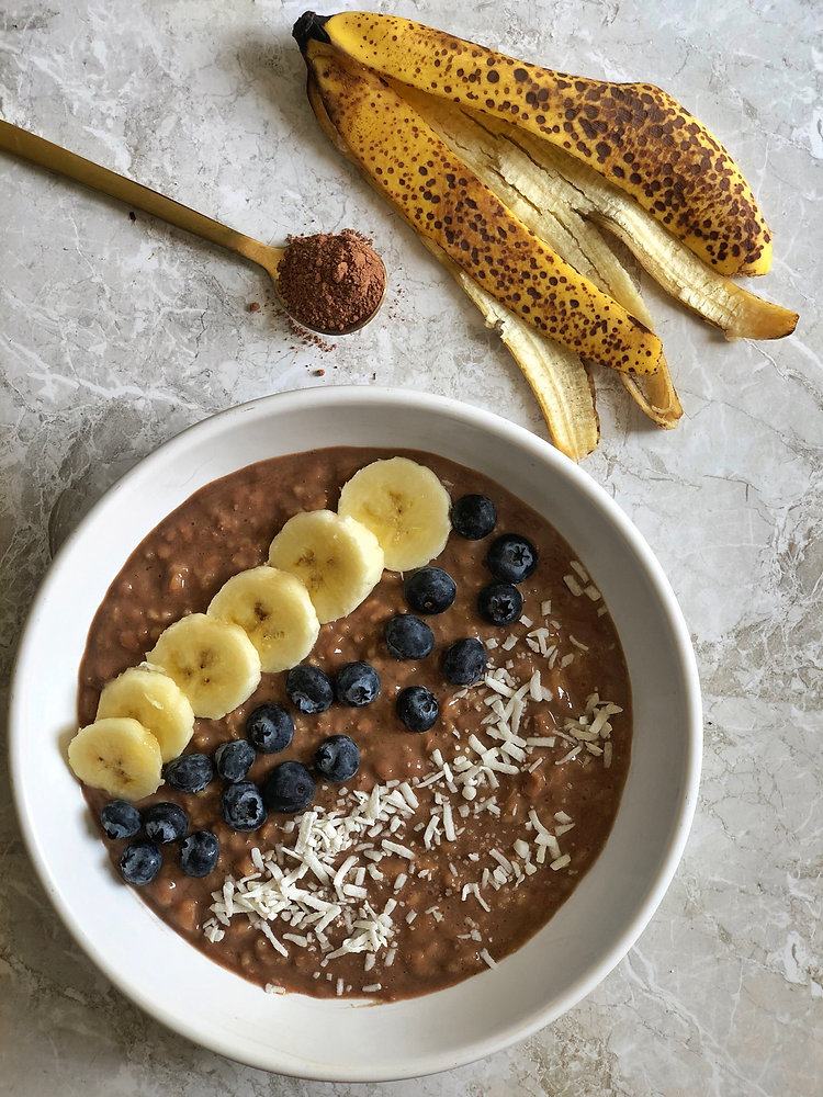 BOWL DE AVENA SABOR CHOCO BANANA