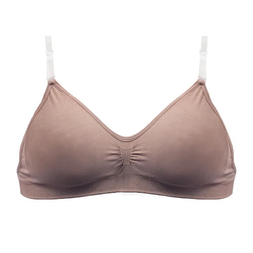 Clear Strap Dance Bra with padding | Silky Dance