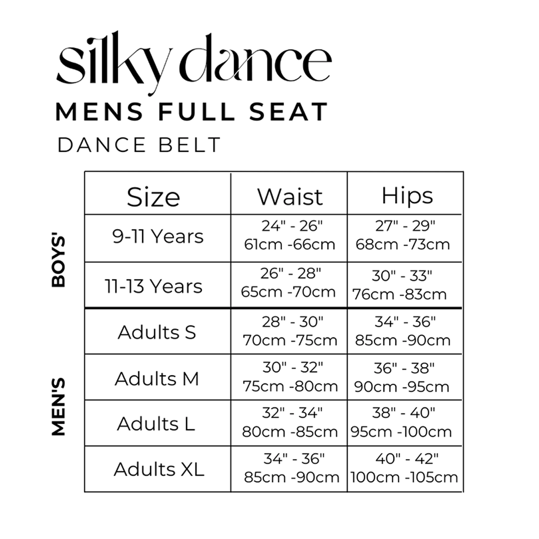 Boys Full Seat Dance Belt Brief | Silky Dance