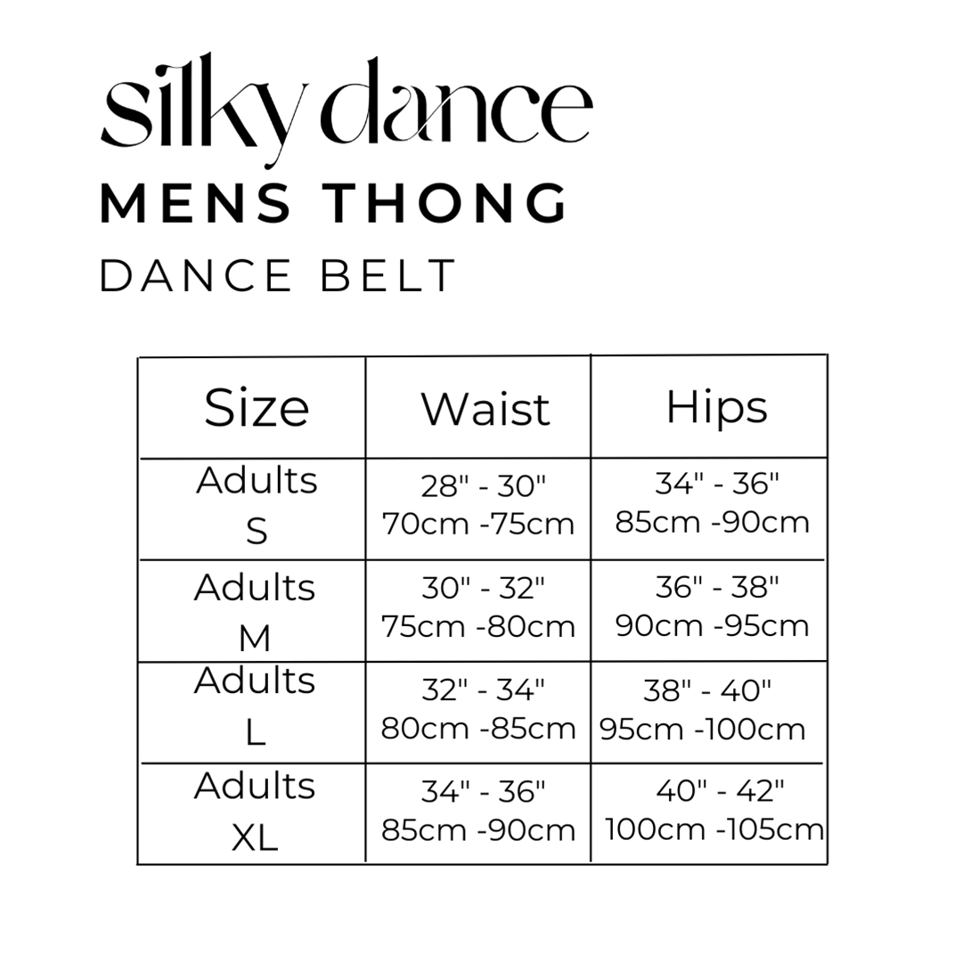 Mens Dance Belt | Silky Dance