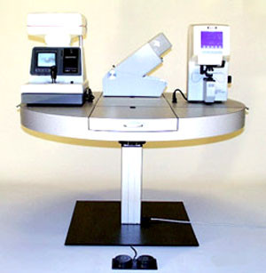 The OT-2000 Wheelchair Accessible Screening Table | precision-ophthalmic