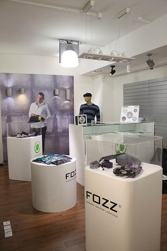 Fozz Showroom Interior, Hong Kong | We Display Ltd.