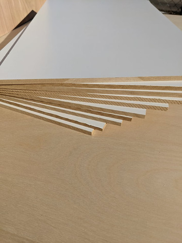 1/4" White MDF | Crafty Knights