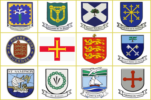 Guernsey Channel Islands ALL Parish Flag | The Big Gift Shop