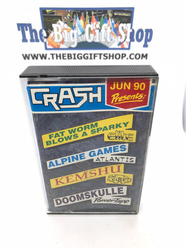 CRASH, Magazine tape June 1990, ZX Spectrum | The Big Gift Shop