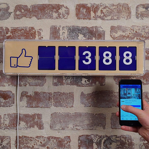 SMIIRL, Instant Facebook LIKE Counter FOR SALE, 5 digit model, UK | The ...