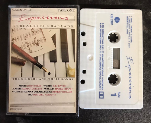 Expressions Album, Tape One, CE 2307, K-Tel, Vintage Cassette | The Big ...