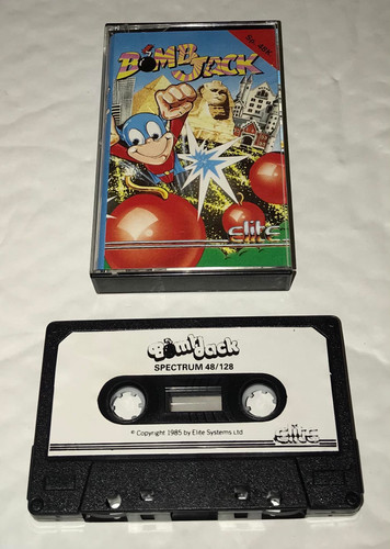 Bomb Jack, ZX Spectrum game original Elite release, (RARE), Working ...