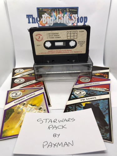 Star wars pack Compilation, ZX Spectrum by Paxman Promotions | The Big ...