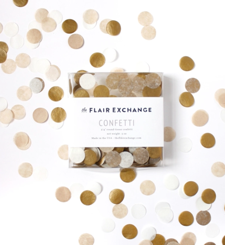 Golden Handcut Confetti | JASPER+PINE