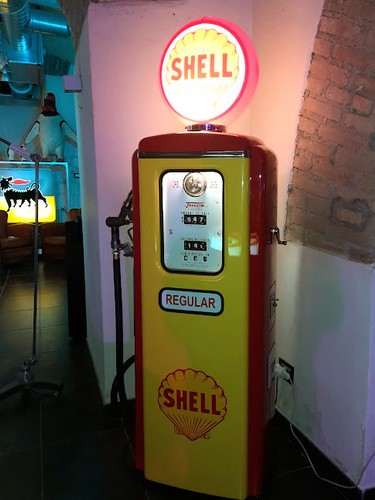 Pompa di Benzina " SHELL" Regular | SPACE Vintage