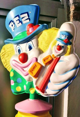 Espositore caramelle " PETER PEZ " Clown | SPACE Vintage