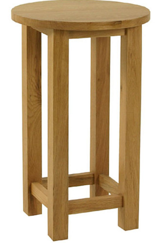 The Oak Bay small round wine table | harpendenfurniture