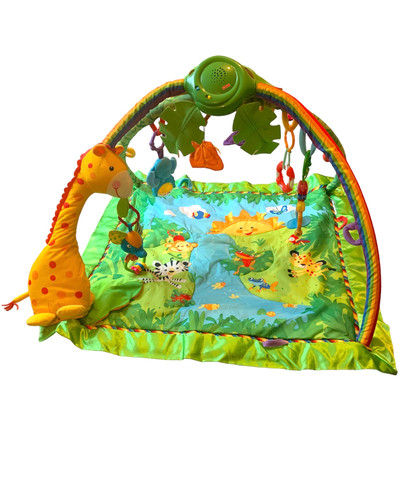 Fisher price rainforest lights and sounds play mat | no toy left behind