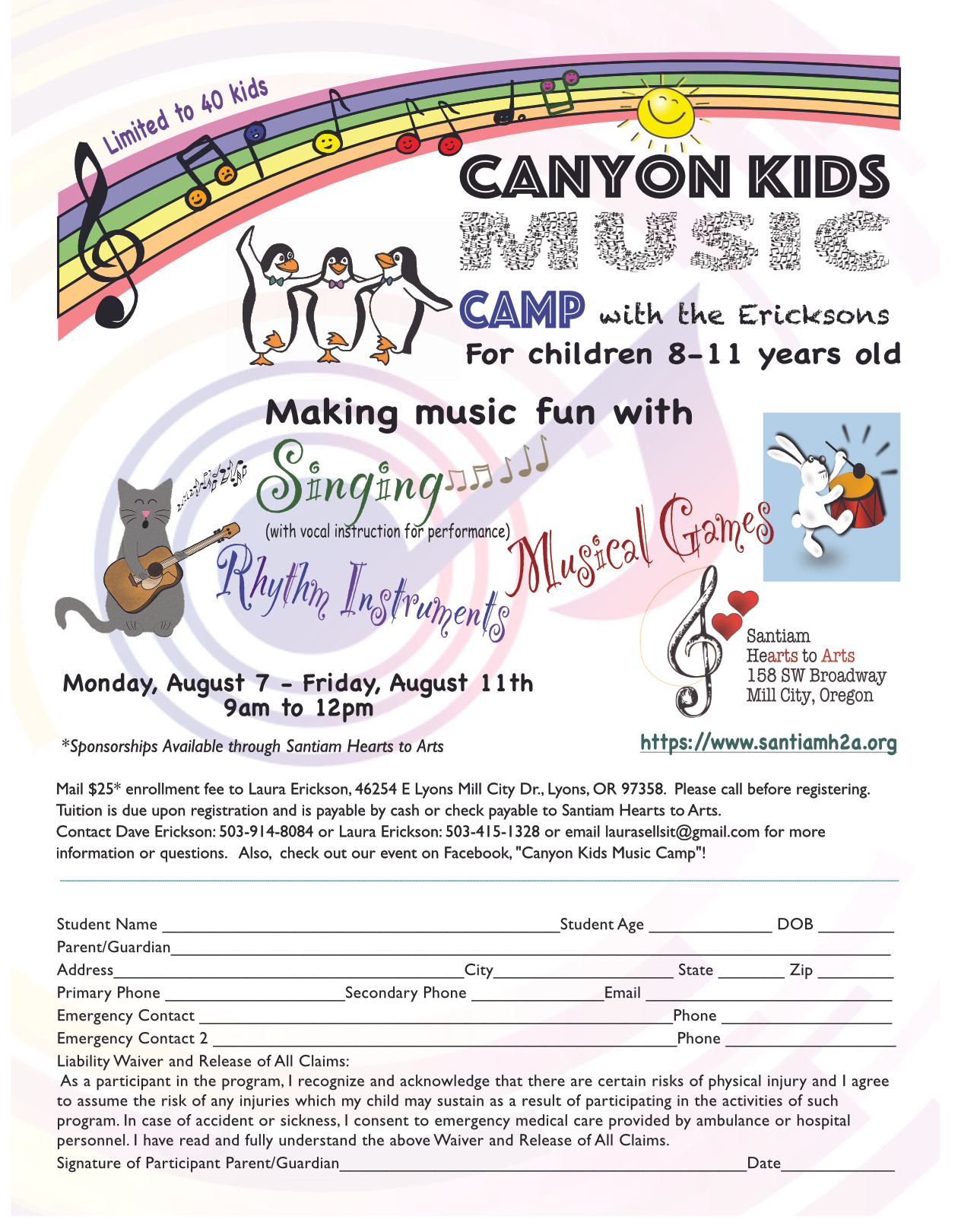 Canyon Kids Music Camp
