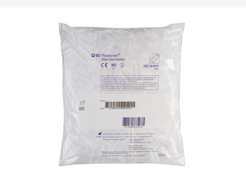 Tube Holder, BD Vacutainer Standard Size, Clear, Non-Stackable | My Site