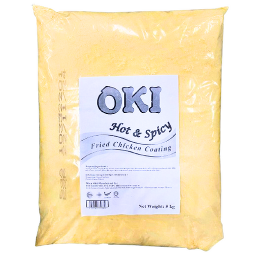 OKI FRIED CHICKEN COATING 5KG - HOT & SPICY | HNJ FOOD SUPPLY