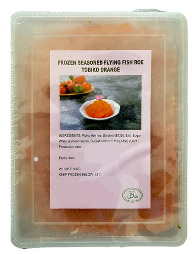 TOBIKO ORANGE 500G | HNJ FOOD SUPPLY