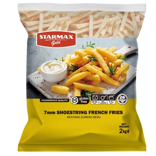 STARMAX SEASONED WEDGES 1KG | HNJ FOOD SUPPLY